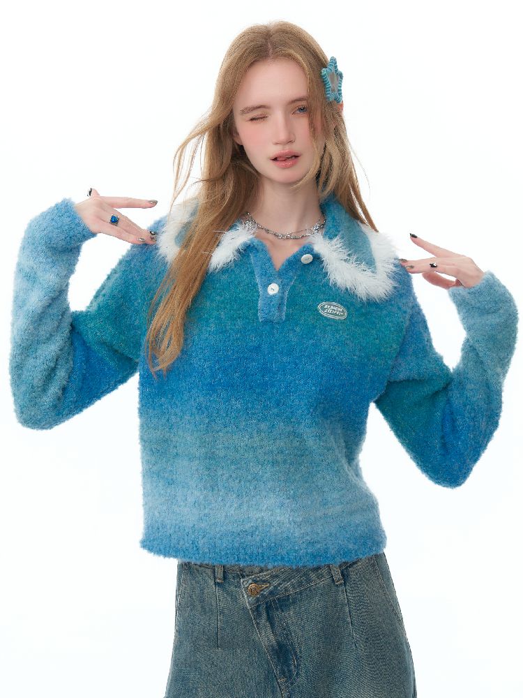 Polo Doll Neck Sweater【s0000011497】 – SCULTURE（エスカルチャー）