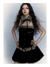 Y2K Spice Girl Punk Leopard Plunge Pod Dress【s0000004677】 – SCULTURE ...