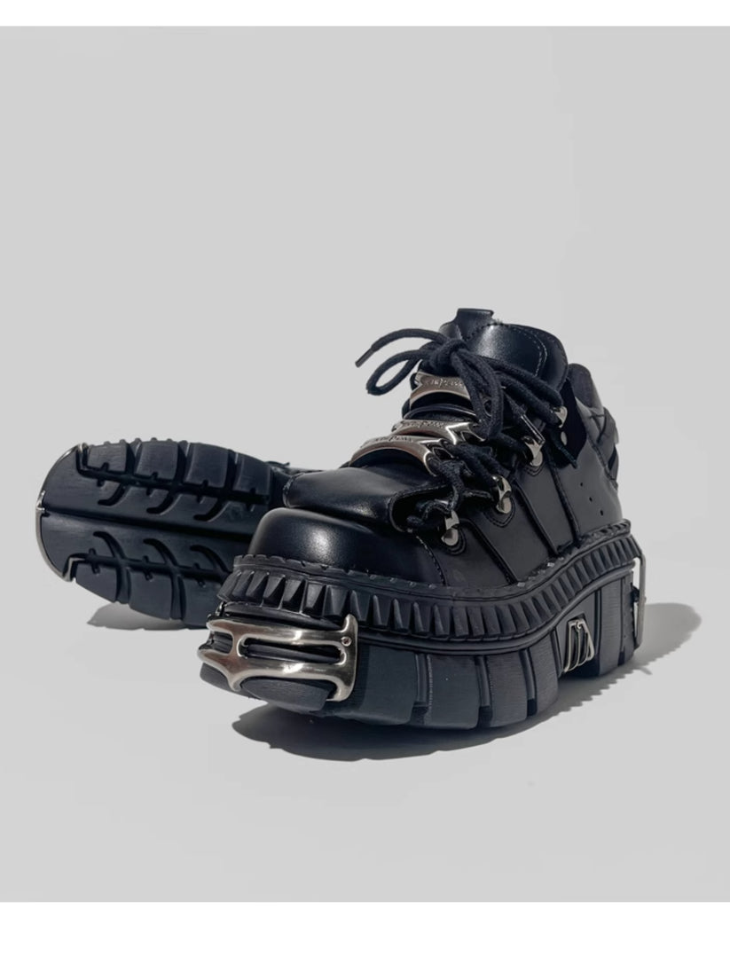 Metal punk style platform shoes【s0000006103】 – SCULTURE（エスカルチャー）