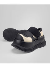 Contrasting color platform shoes【s0000006098】 – SCULTURE（エスカルチャー）