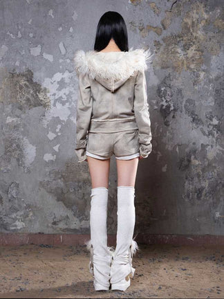 Distressed PUNK SHORT TOP [S0000010048] – SCULTURE（エスカルチャー）