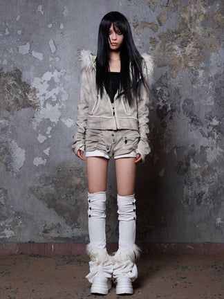 Distressed PUNK SHORT TOP [S0000010048] – SCULTURE（エスカルチャー）