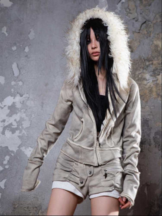 Distressed PUNK SHORT TOP [S0000010048] – SCULTURE（エスカルチャー）