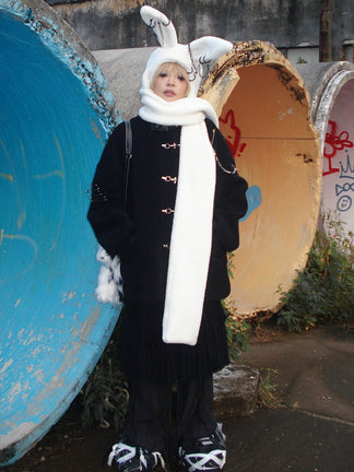 Rebellious Rabbit Scarf Hat [s0000004222] – SCULTURE（エスカルチャー）